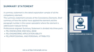 Civil engineering CDR Sample For Engineers | PDF