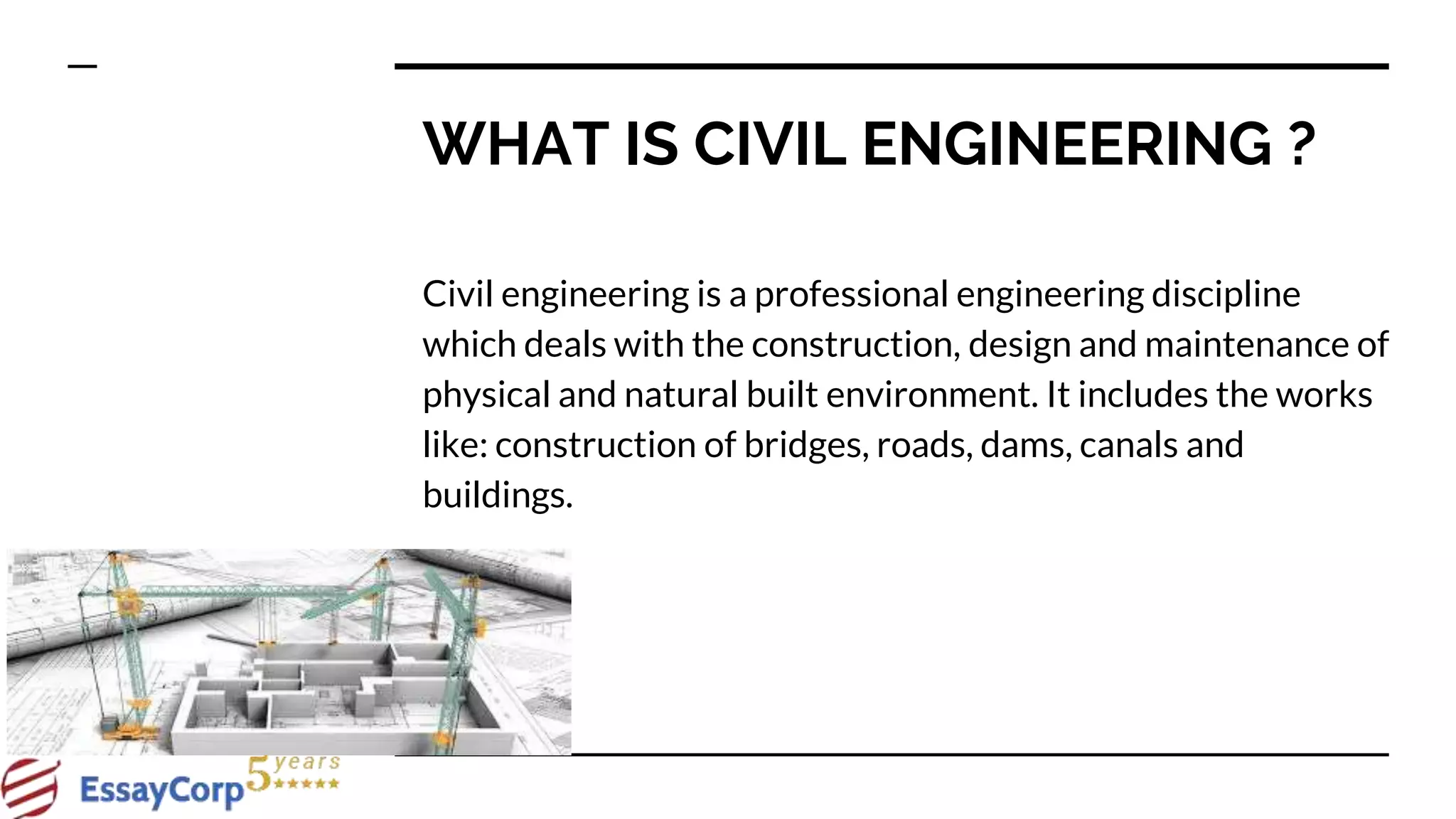 Civil Engineering Assignment Help | PPT