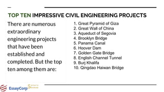Civil Engineering Assignment Help | PPT