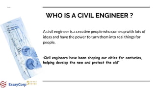 Civil Engineering Assignment Help | PPT
