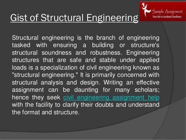 Civil engineering assignments help | PPT