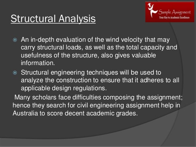 Civil engineering assignments help | PPT