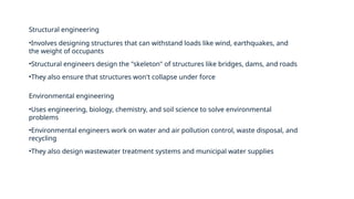 Civil Engineering branchesCivil Engineering branchesCivil Engineering ...
