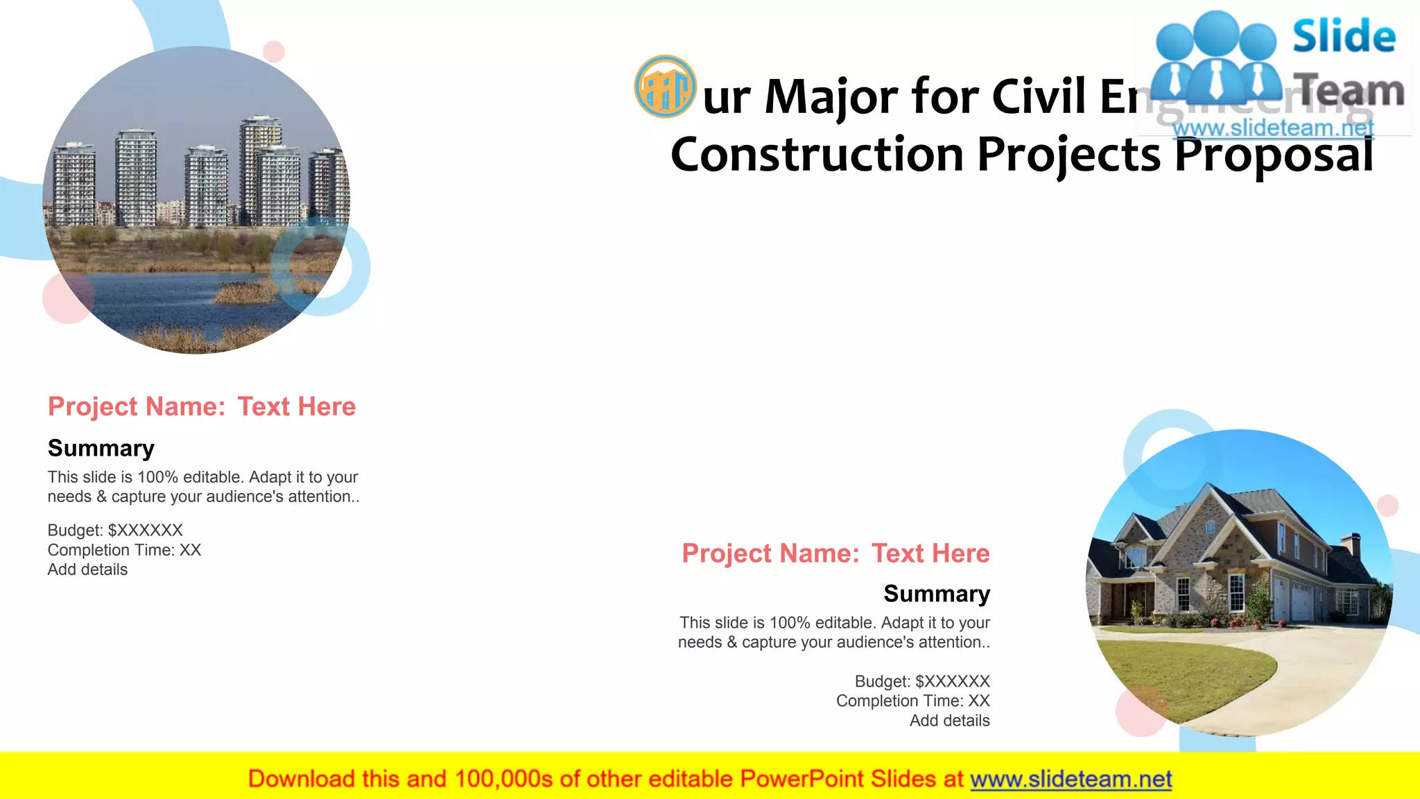 Civil Engineering Construction Proposal PowerPoint Presentation Slides ...