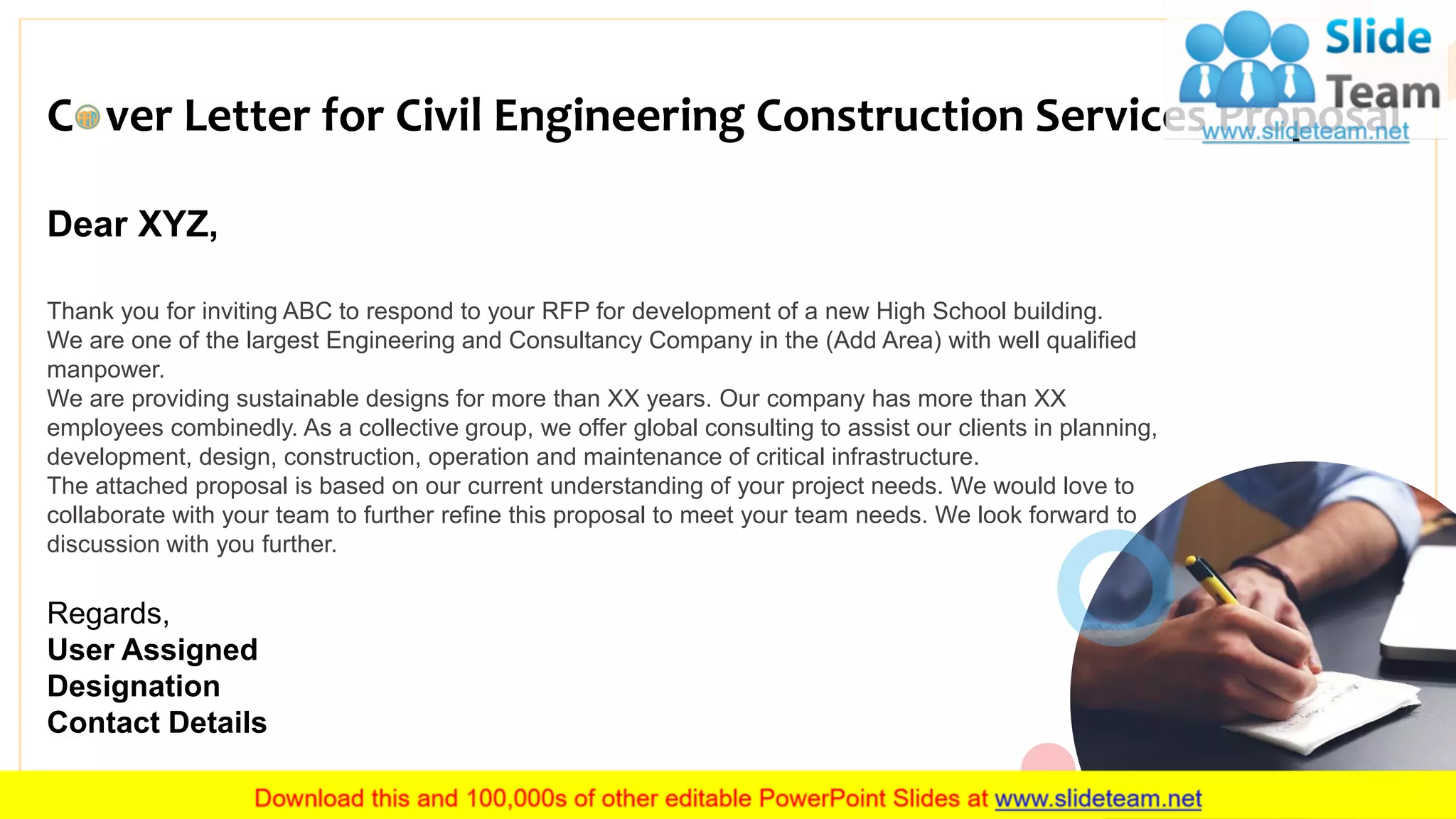 Civil Engineering Construction Proposal PowerPoint Presentation Slides ...