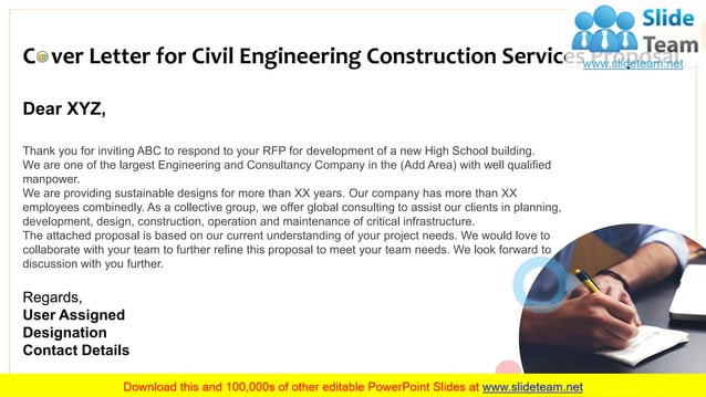 Civil Engineering Construction Proposal PowerPoint Presentation Slides ...