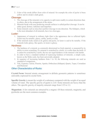 Civil engineering geology pdf | PDF