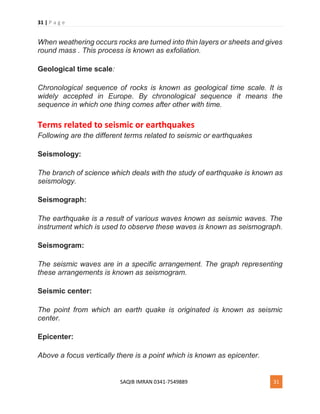 Civil engineering geology pdf | PDF