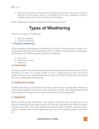Civil engineering geology pdf | PDF