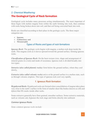 Civil engineering geology pdf | PDF