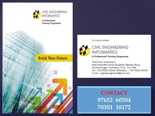 Civil engineering informatics a practical project management courses ...