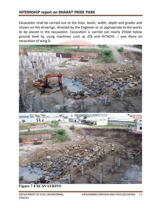 Civil engineering internship report | DOCX