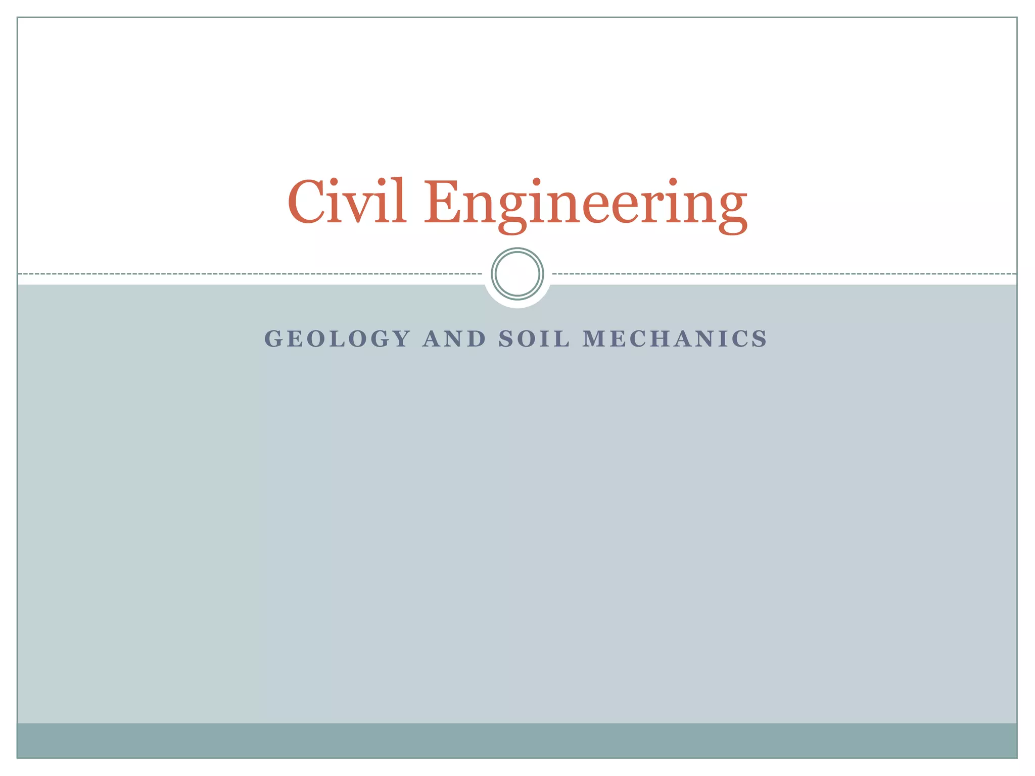 Civil Engineering Introduction Pptx Civil Engineering Industry Industries
