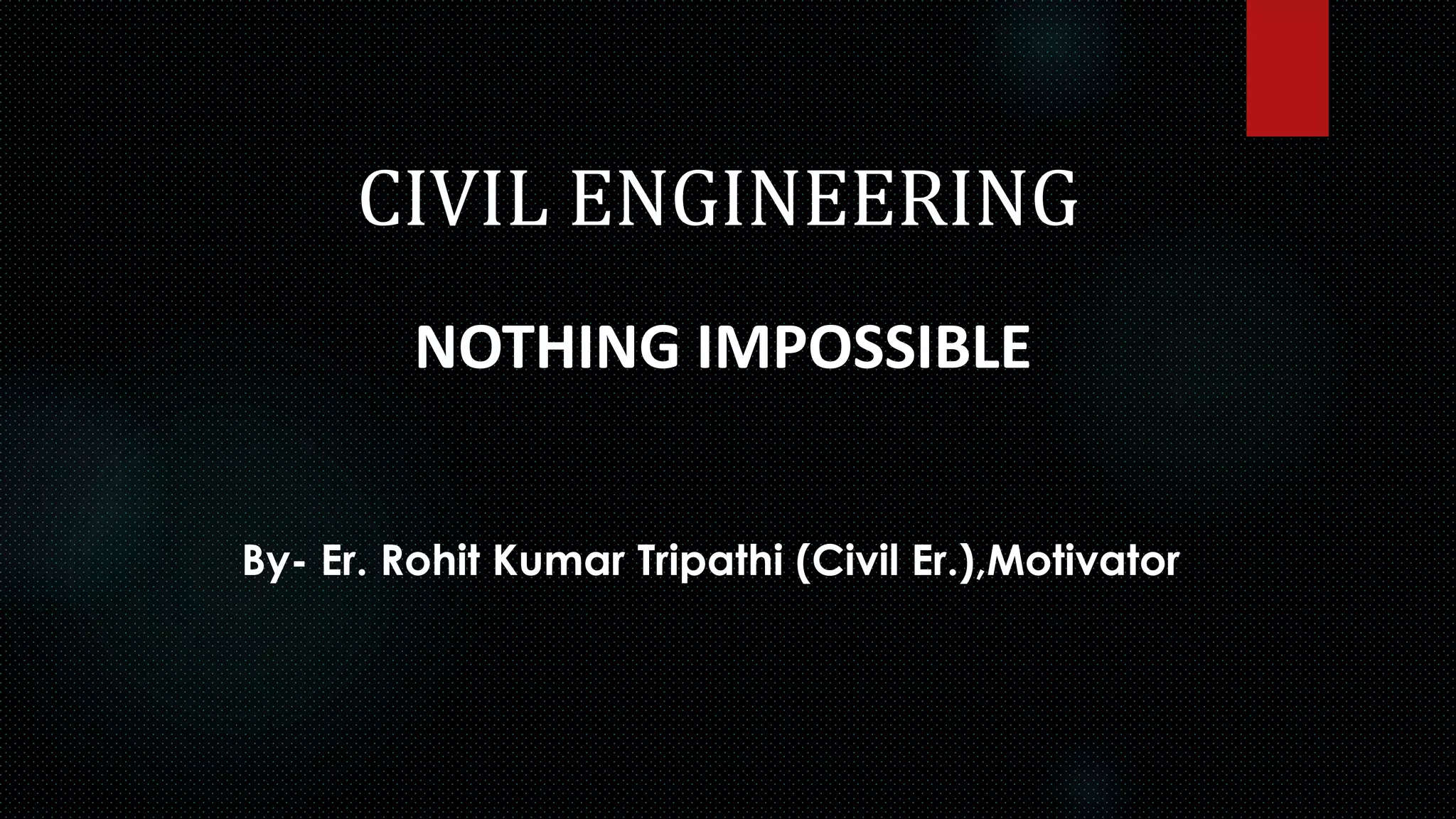 Civil Engineering (What And Why) | PPT
