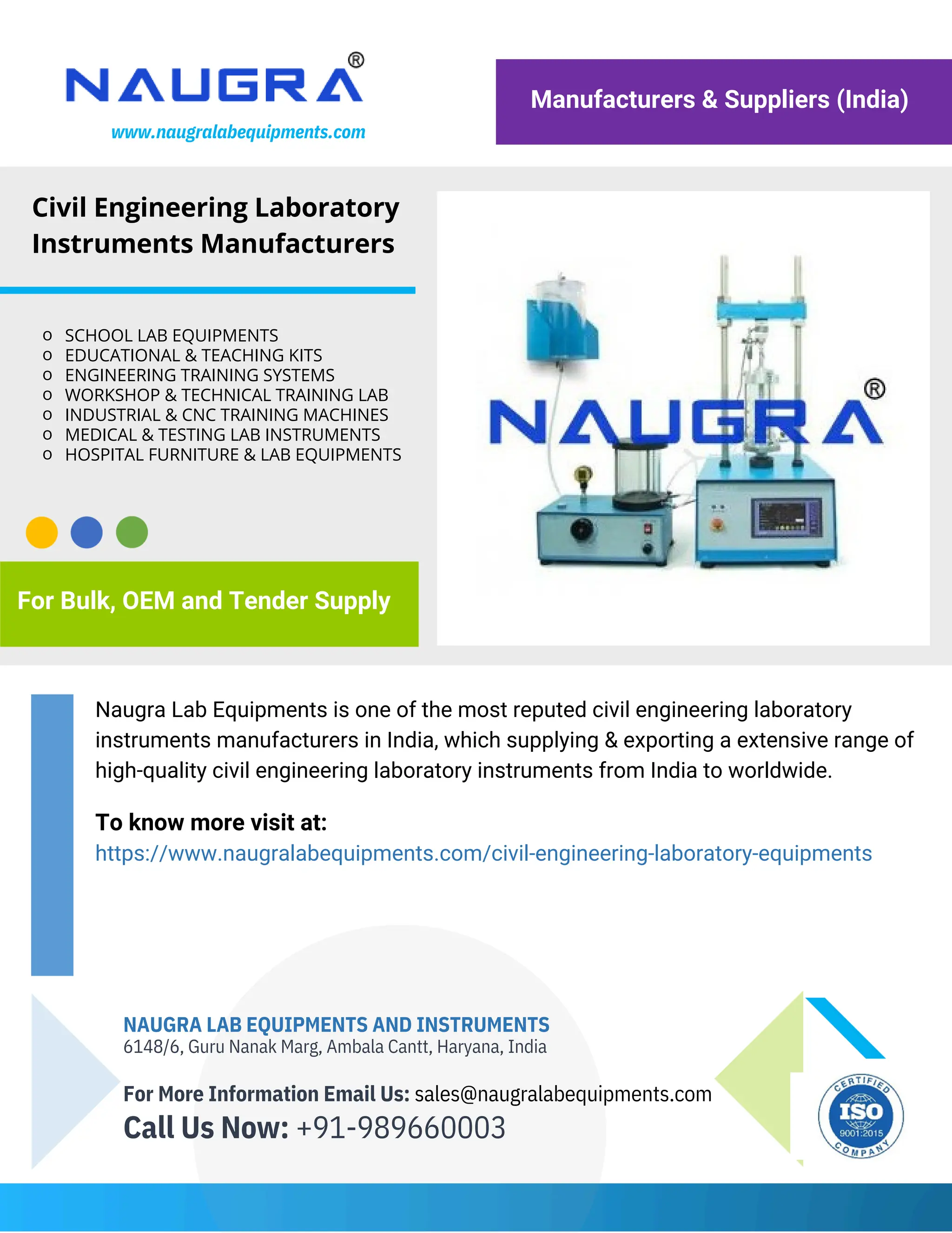 Civil Engineering Laboratory Instruments Manufacturers.pdf