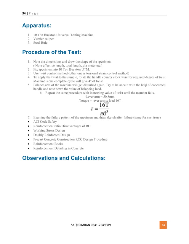 Civil engineering lab tests pdf | PDF