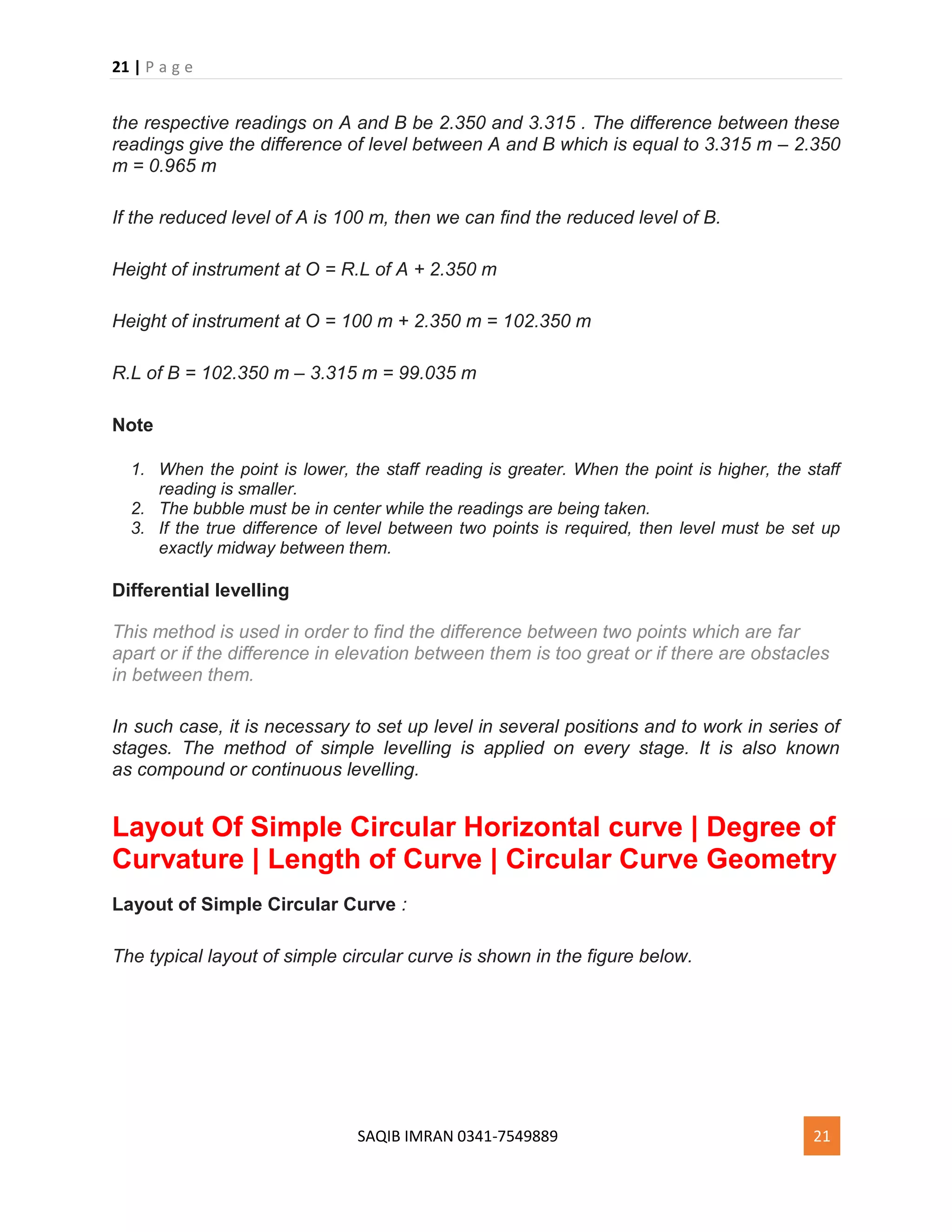 Civil engineering land surveying basics pdf | PDF