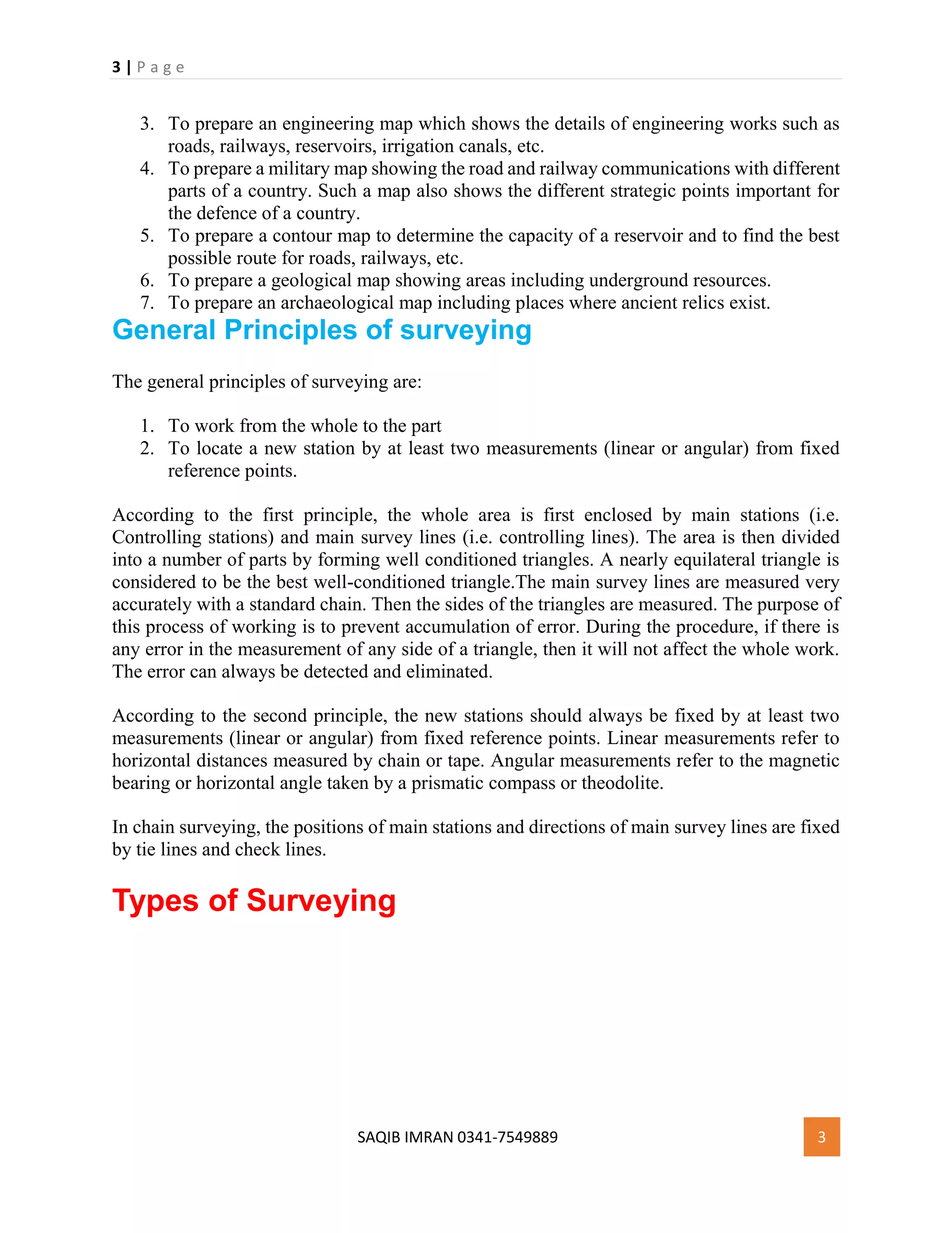 Civil engineering land surveying basics pdf | PDF