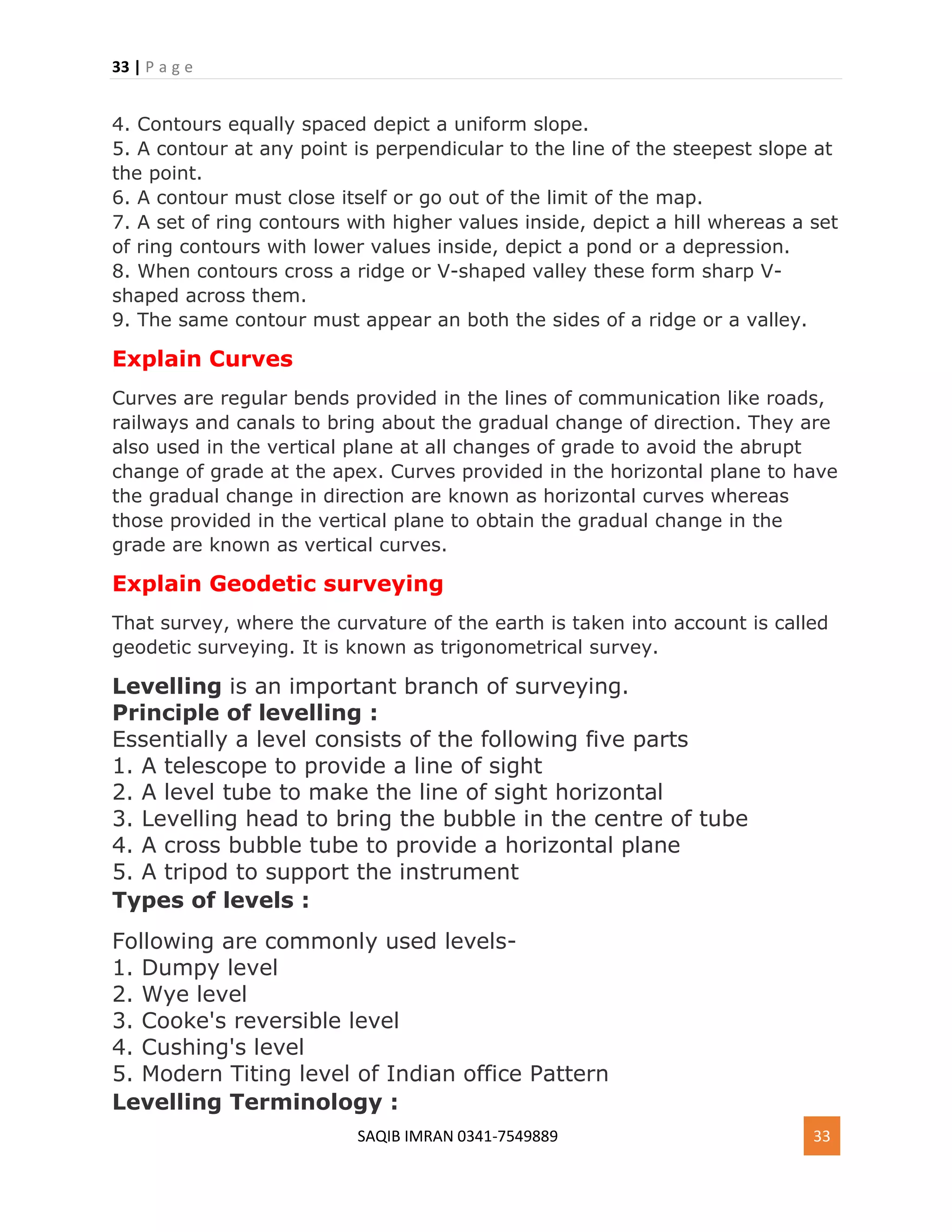 Civil engineering land surveying basics pdf | PDF
