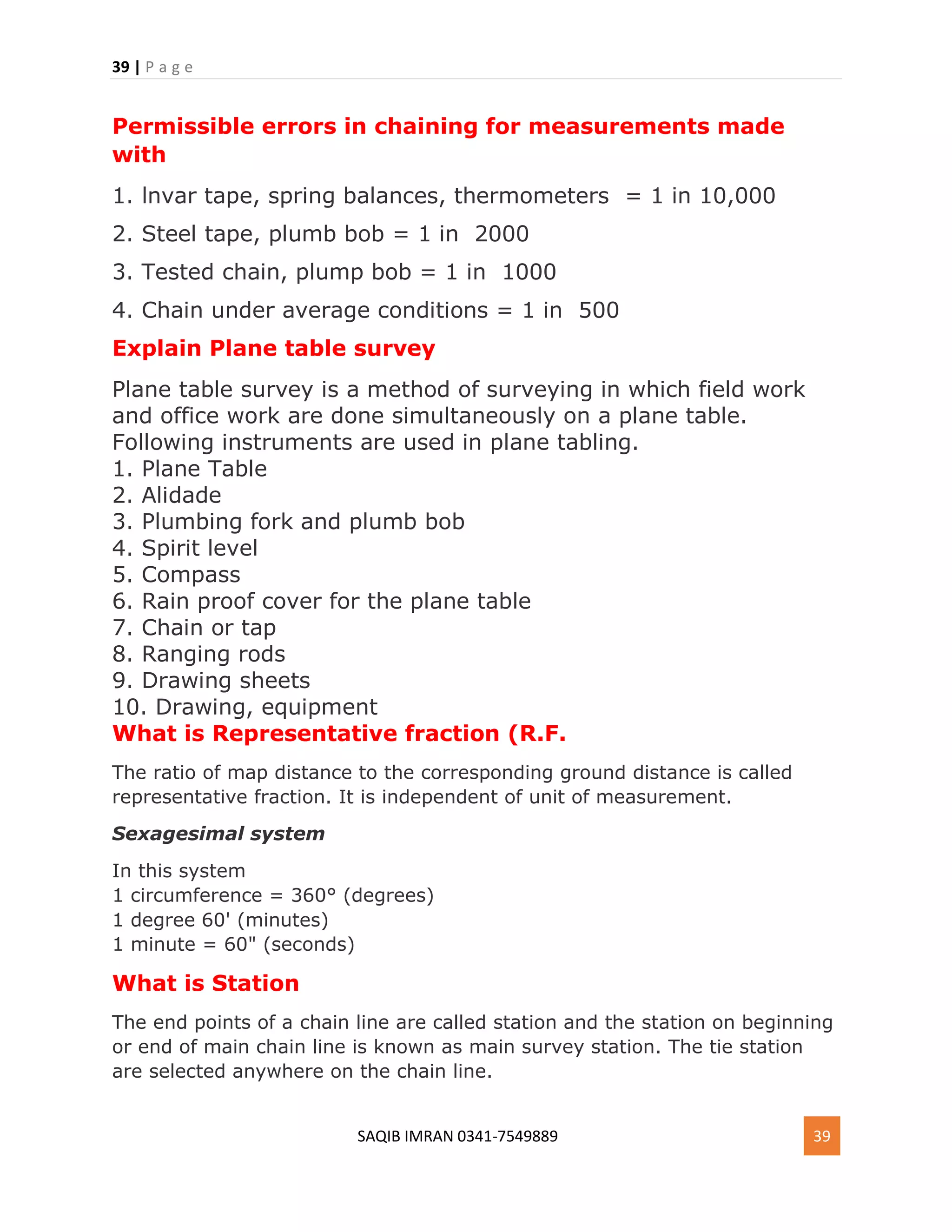 Civil engineering land surveying basics pdf | PDF
