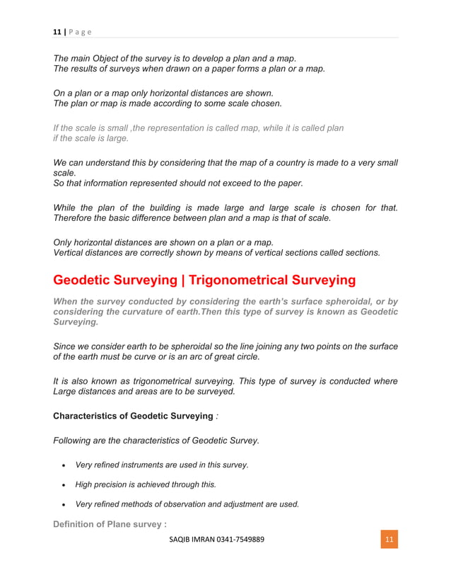 Civil engineering land surveying basics pdf | PDF