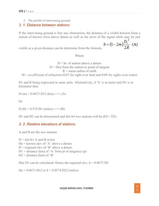 Civil engineering land surveying basics pdf | PDF