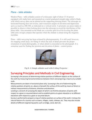 Civil engineering land surveying basics pdf | PDF
