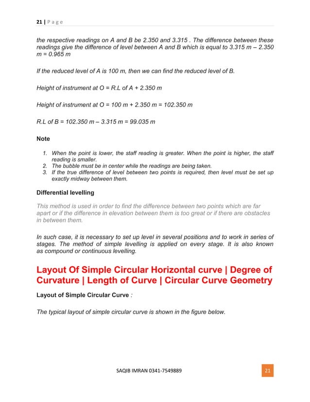 Civil engineering land surveying basics pdf | PDF