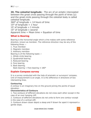 Civil engineering land surveying basics pdf | PDF