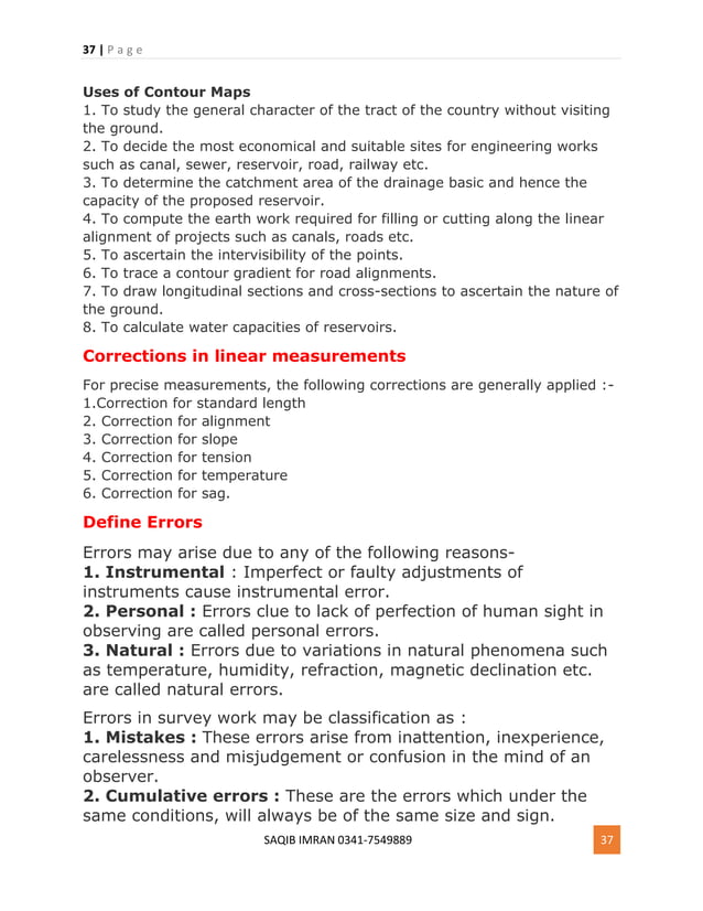 Civil engineering land surveying basics pdf | PDF