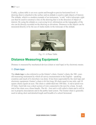 Civil engineering land surveying basics pdf | PDF