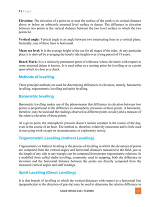 Civil engineering land surveying basics pdf | PDF