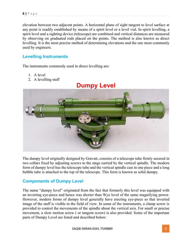 Civil engineering land surveying basics pdf | PDF