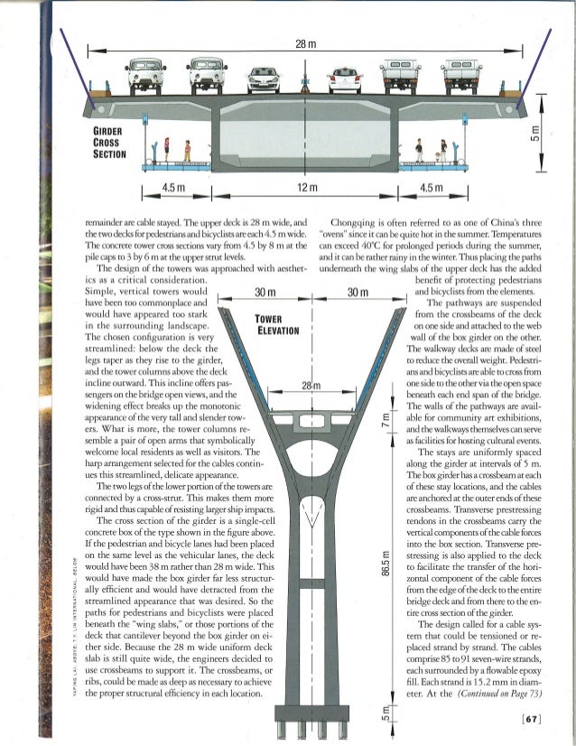 The Jiayue Bridge in Chongqing, China