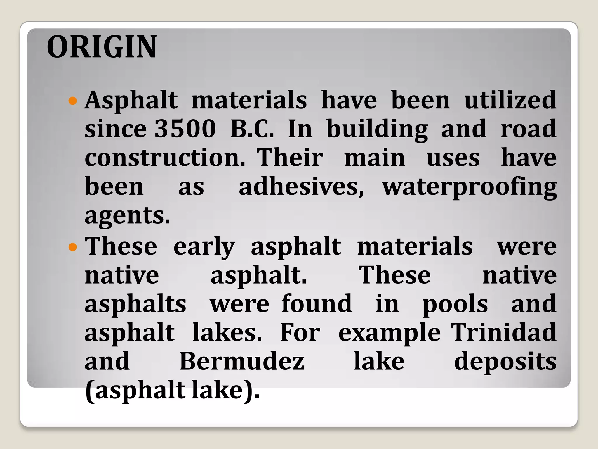 Civil engineering material bitumen | PPTX | Civil Engineering Industry ...