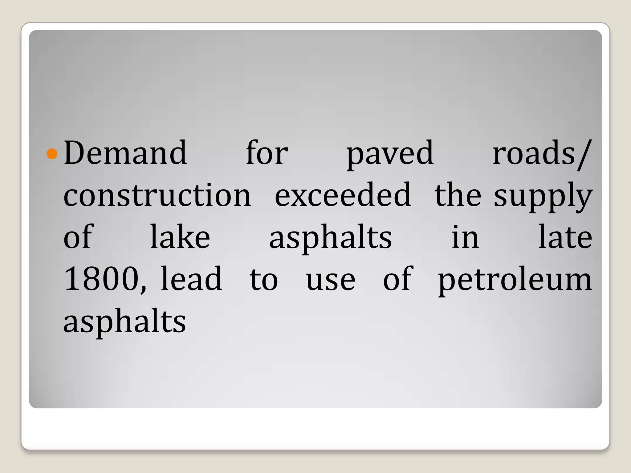 Civil engineering material bitumen | PPTX | Civil Engineering Industry | Industries