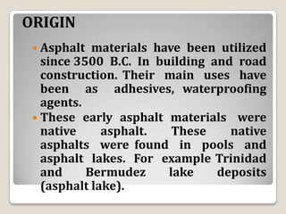 Civil engineering material bitumen | PPTX | Civil Engineering Industry ...