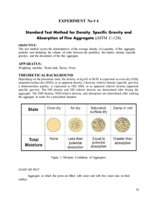 Civil engineering materials lab manual revised | DOCX