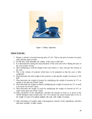 Civil engineering materials lab manual revised | DOCX