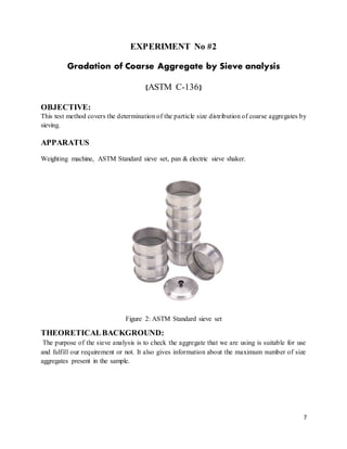 Civil engineering materials lab manual revised | DOCX