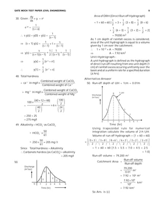 Civil engineering mock test | PDF
