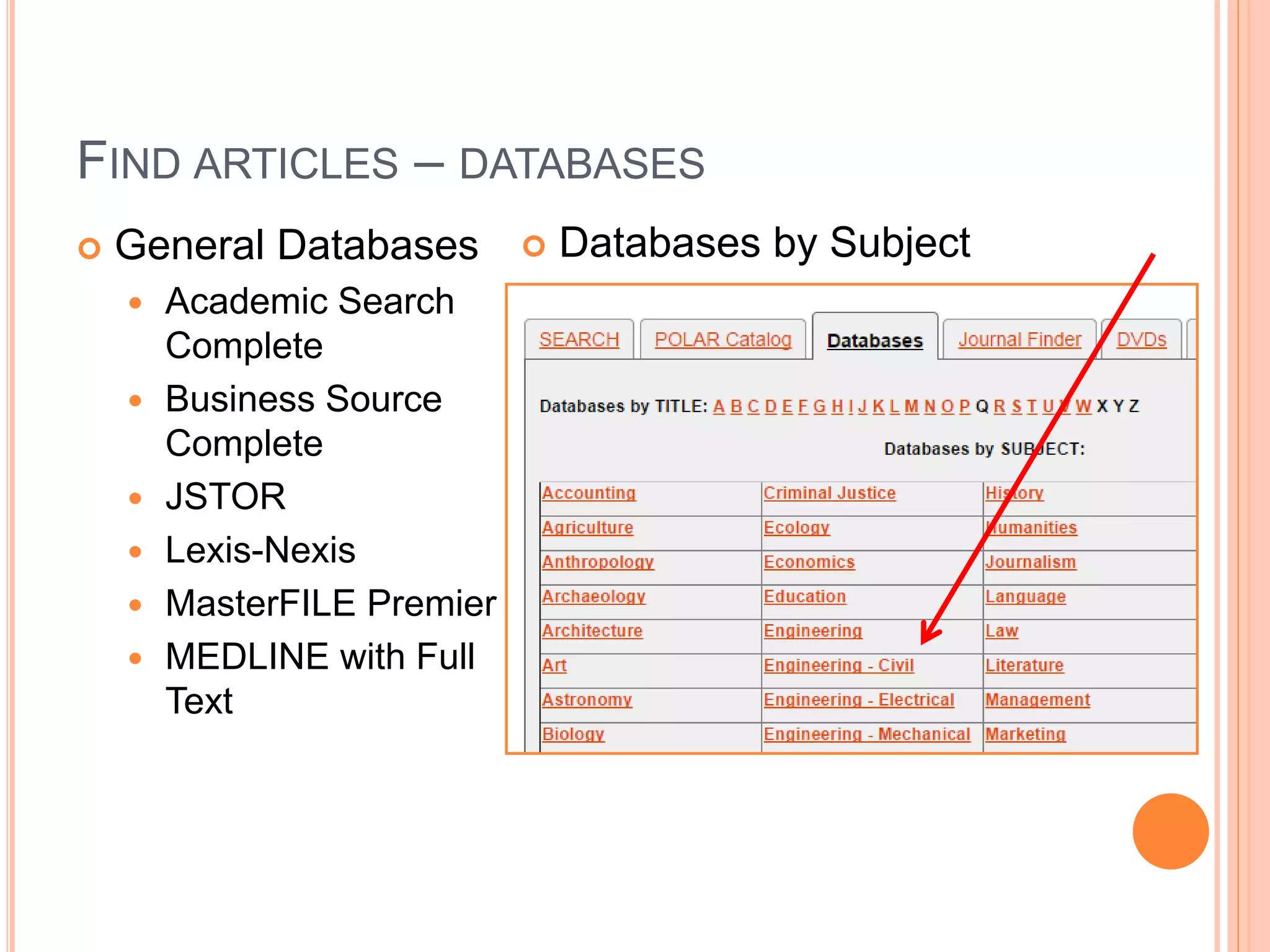 CivilEngineeringOrientation | PPTX