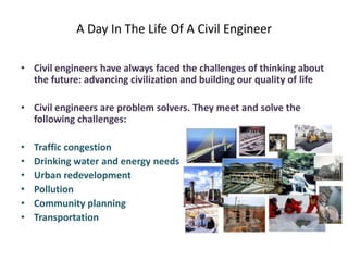 Civil engineering powerpoint | PPTX