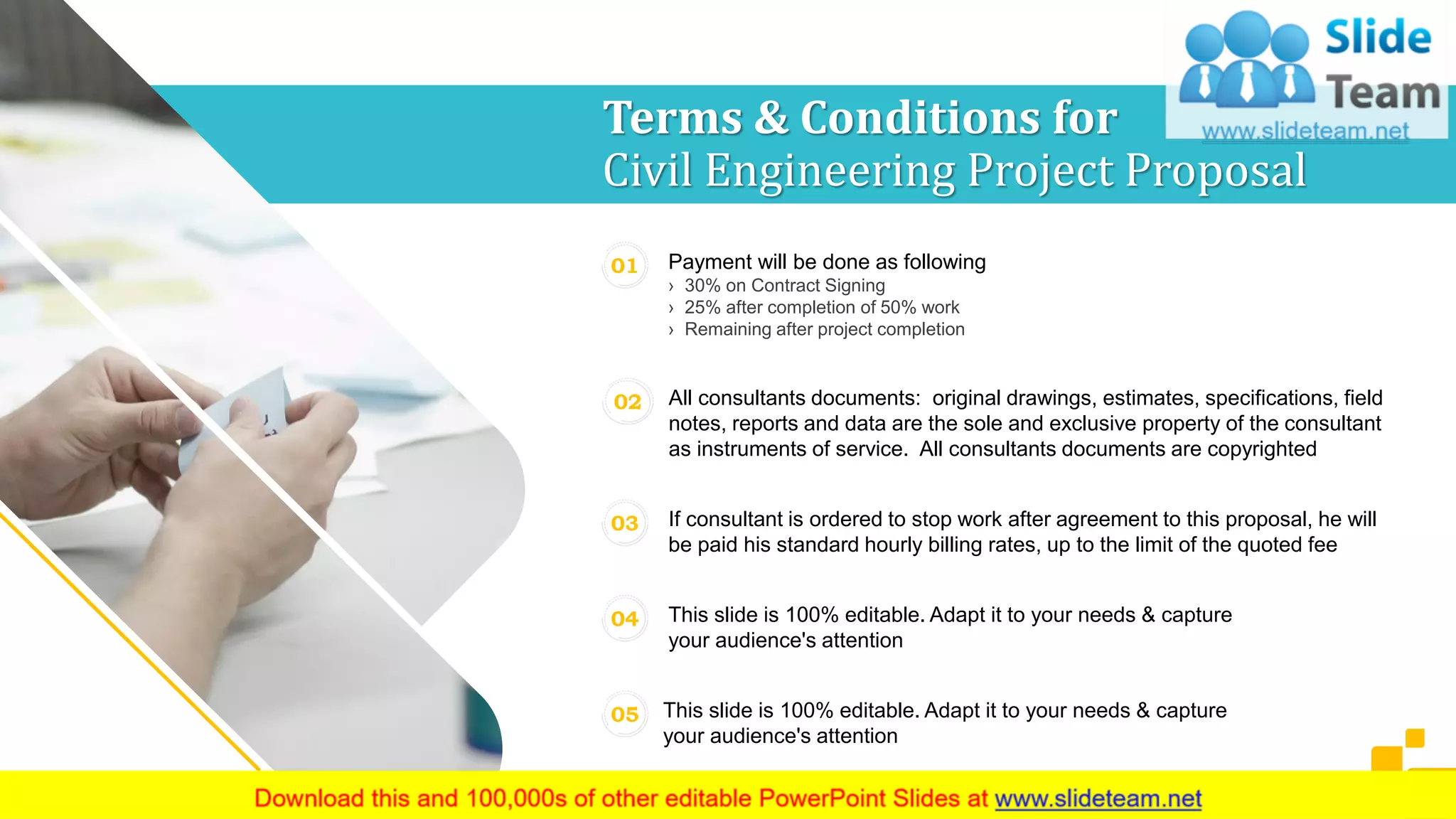 Civil Engineering Project Proposal PowerPoint Presentation Slides | PDF