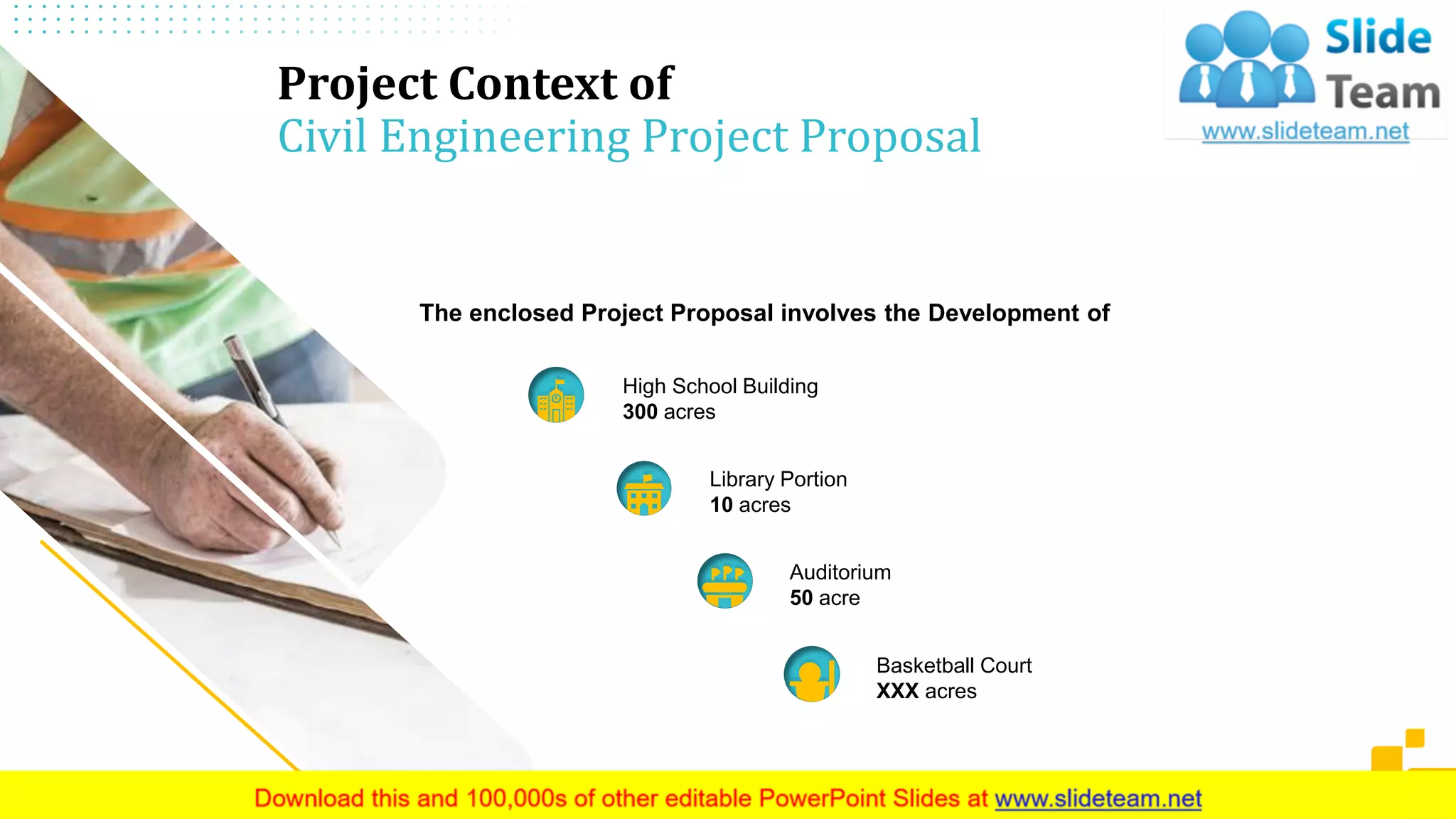 Civil Engineering Project Proposal PowerPoint Presentation Slides | PDF