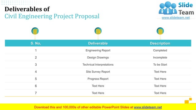 Civil Engineering Project Proposal PowerPoint Presentation Slides | PDF ...