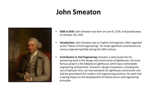 Top 13 Famous Civil Engineering Scientist | PDF