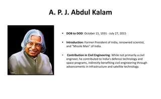 Top 13 Famous Civil Engineering Scientist | PDF