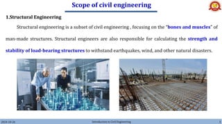 Civil Engineering Structures, Materials and Scope | PDF