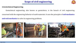 Civil Engineering Structures, Materials and Scope | PDF